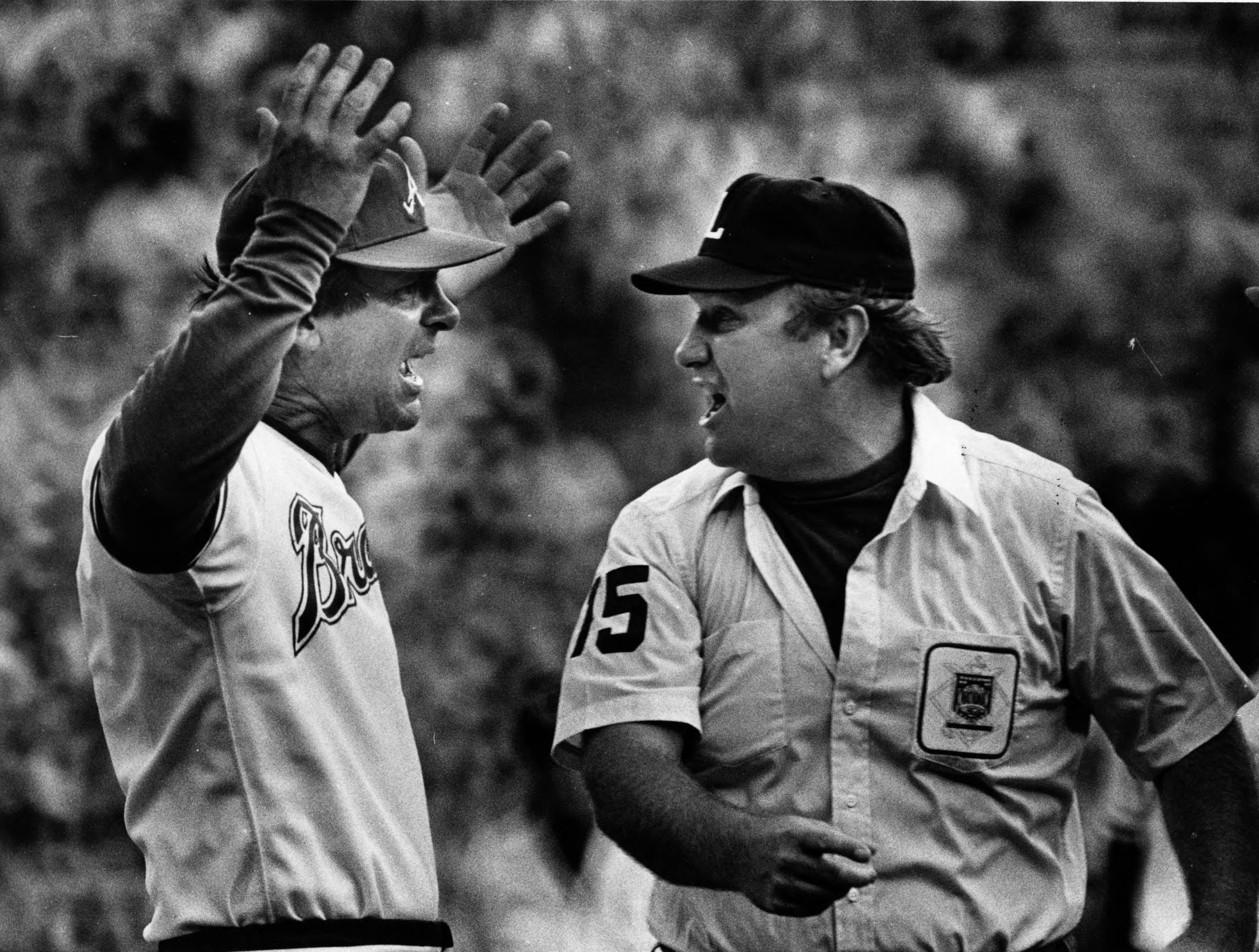 Bobby Cox And An Umpire New Georgia Encyclopedia