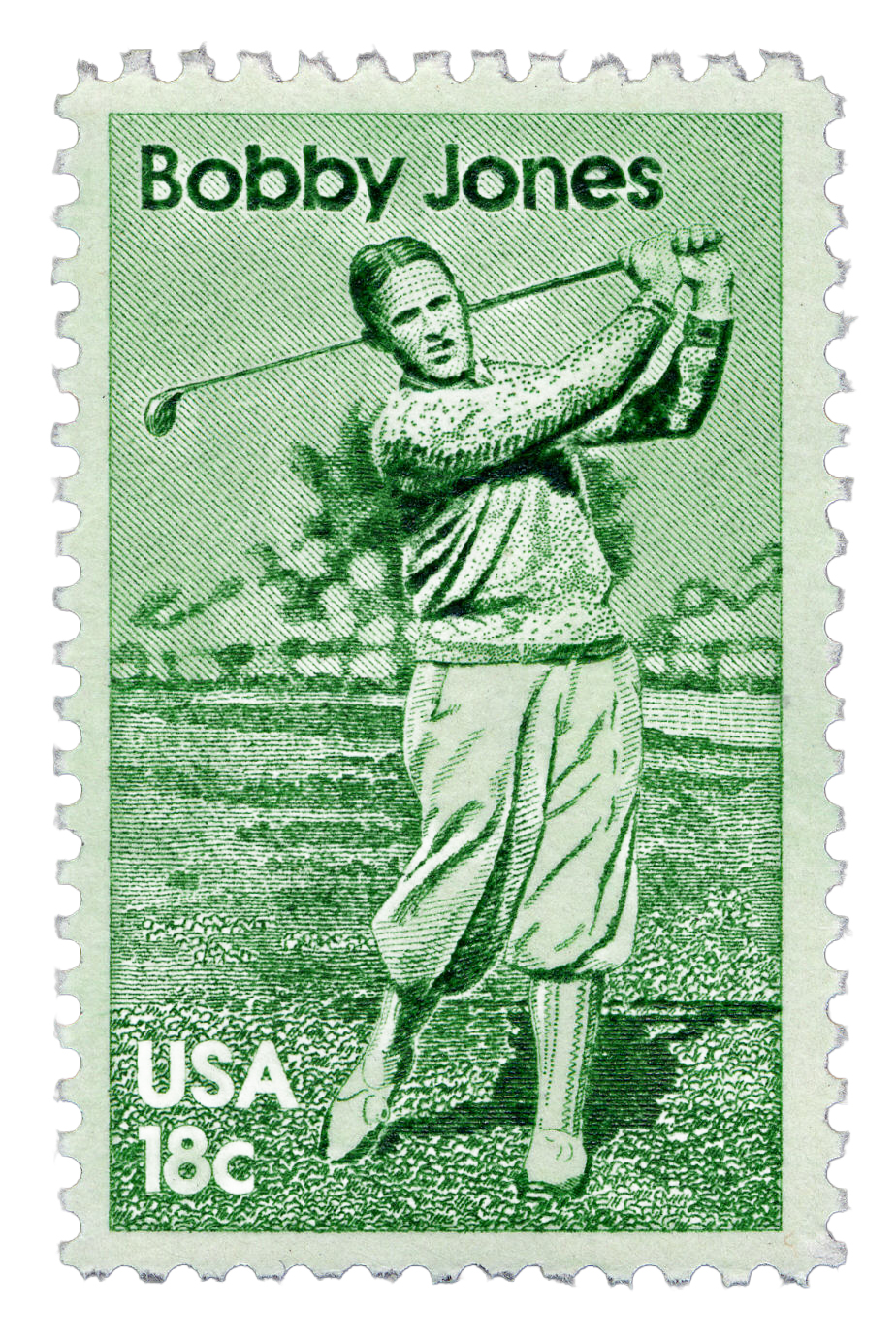 Bobby Jones Stamp - New Georgia Encyclopedia