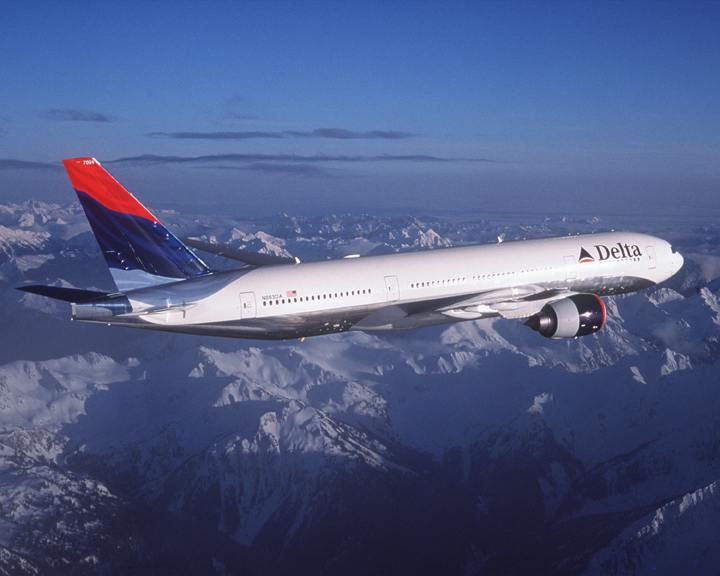 Delta Airlines 777 300er