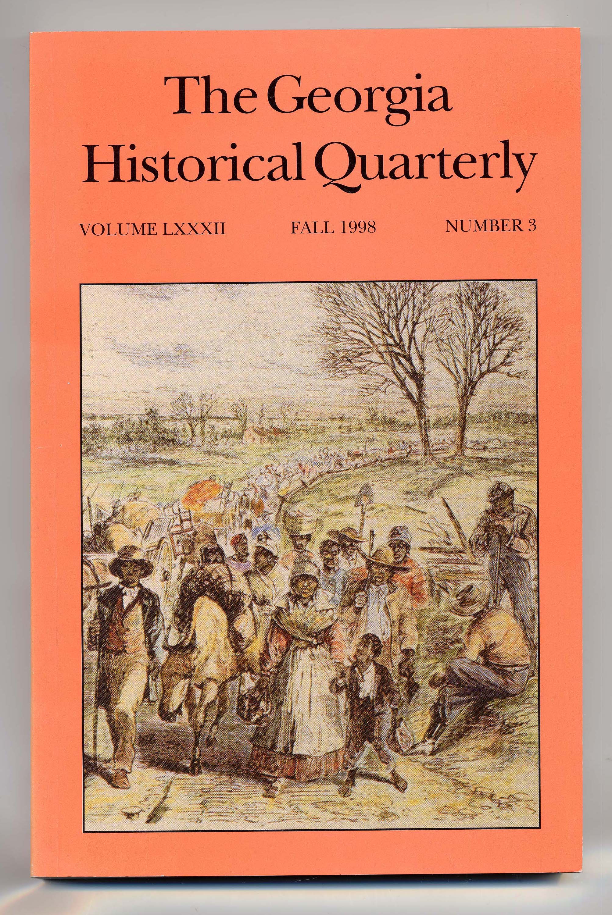 Georgia Historical Quarterly, 1998 - New Georgia Encyclopedia