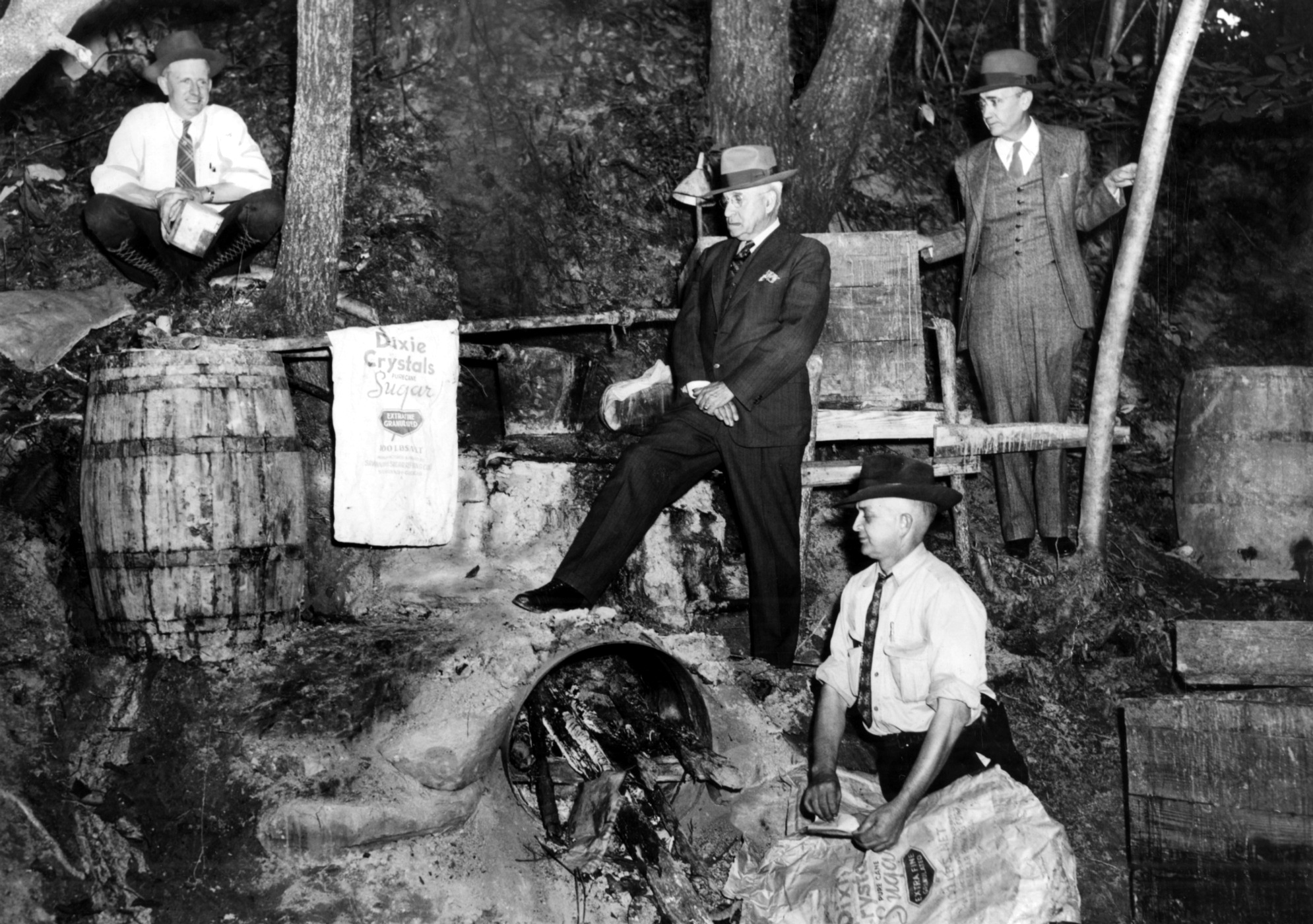 Revenuers Pose with Still - New Georgia Encyclopedia