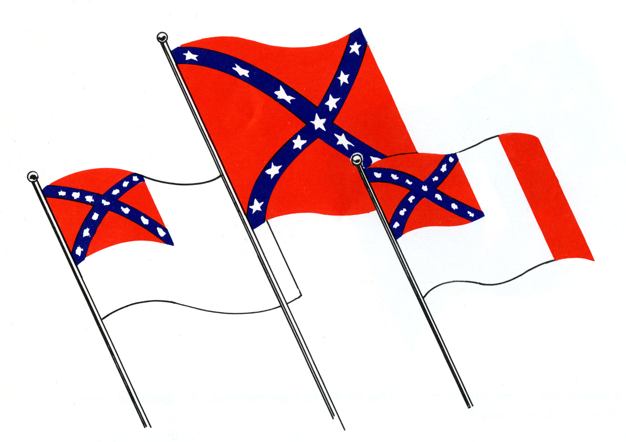 Confederate Flag Civil War 1865