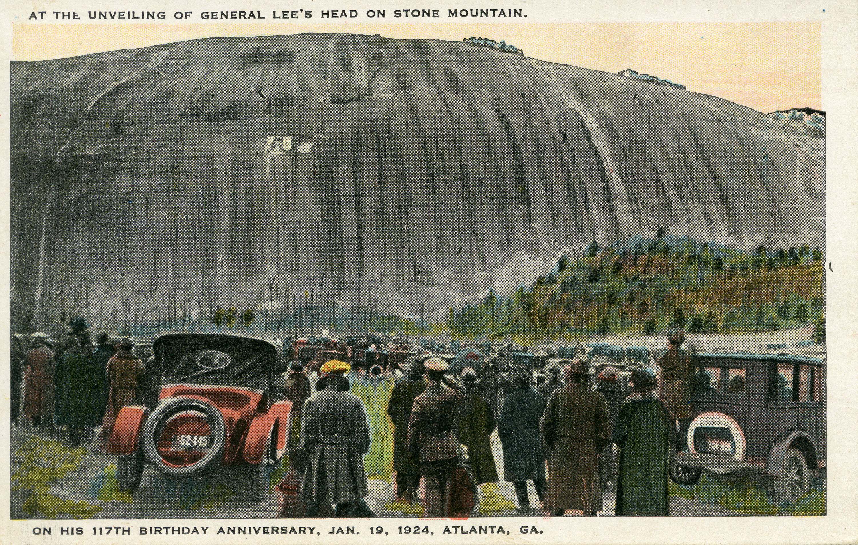 Stone Mountain Carving