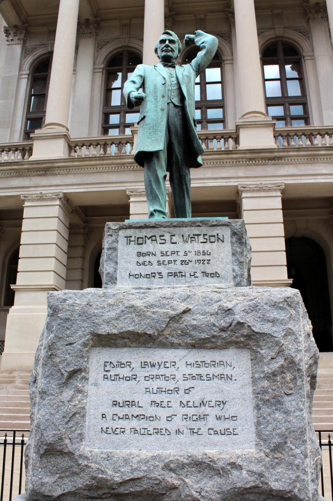 Thomas Watson Capitol Statue - New Georgia Encyclopedia