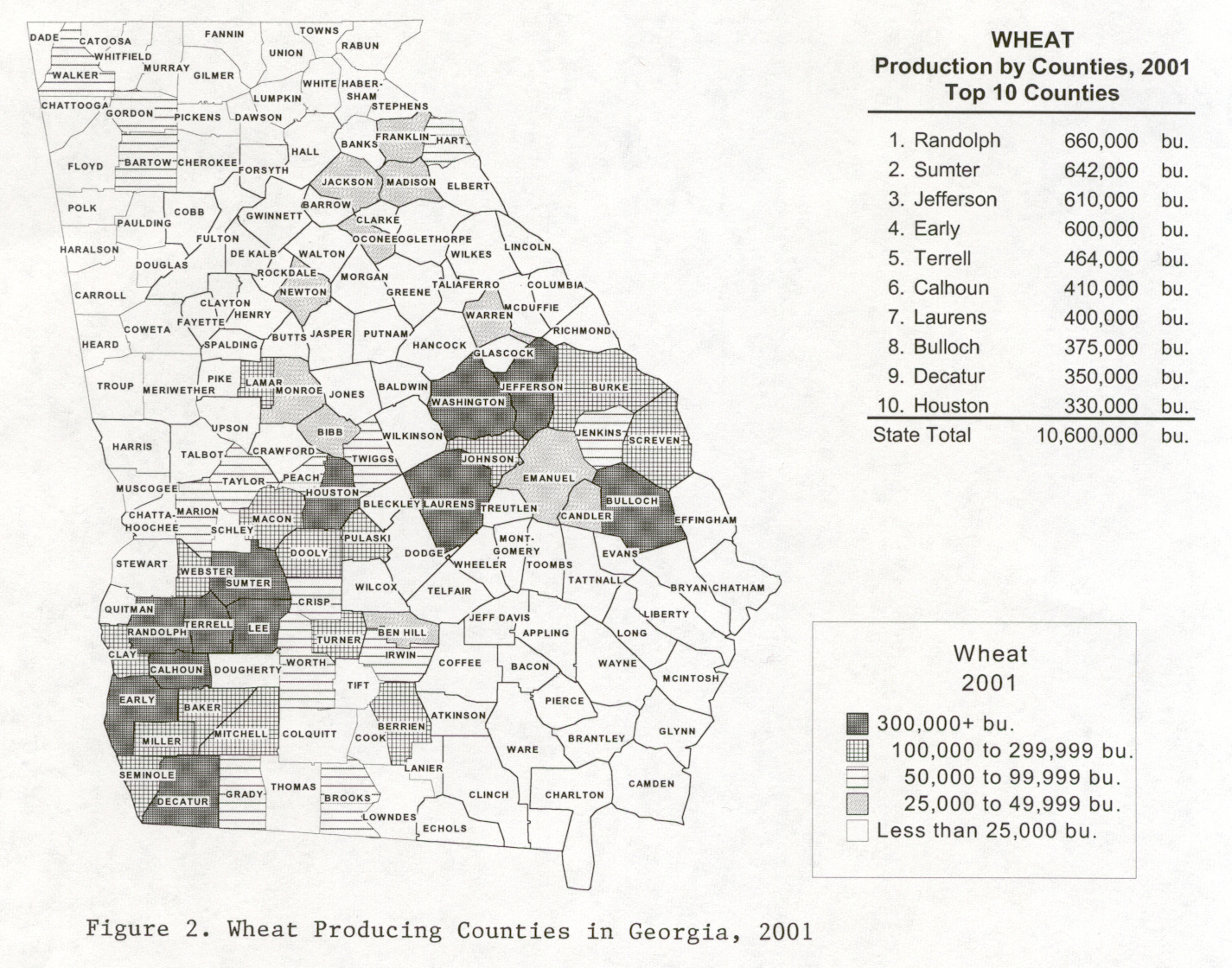 Wheat-Producing Counties - New Georgia Encyclopedia