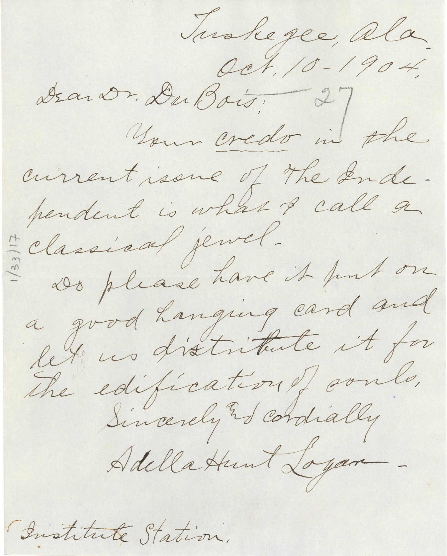 Adella Hunt Logan - New Georgia Encyclopedia